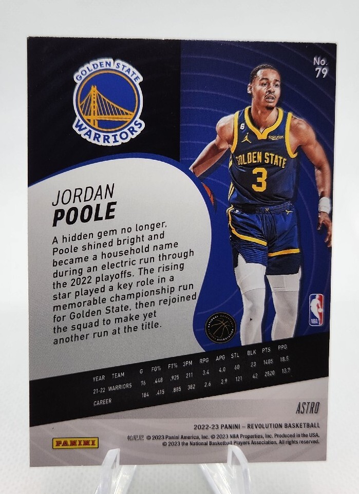 2022-23 Panini Revolution - Astro #79 Jordan Poole for sale online | eBay