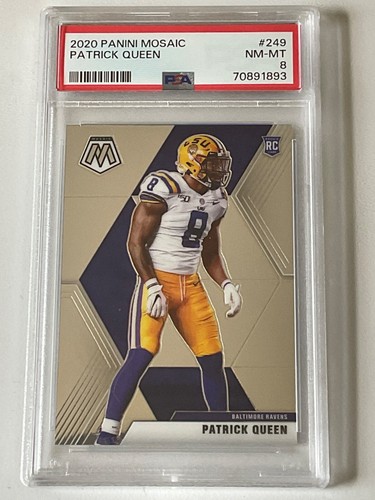 2020 PANINI MOSAIC # 249 PATRICK QUEEN PSA 8 ROOKIE NFL CARD | eBay
