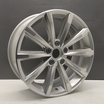 VOLKSWAGEN VW PASSAT B8 17" SILVER ALLOY WHEEL RIM 7J OEM LONDON ...