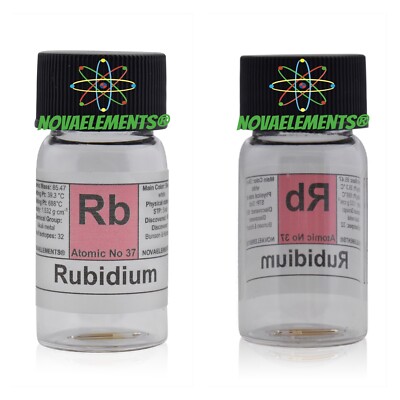 Rubidium Metal Sample, Rubidium Ampoule, Rubidium 20mg Oxide Free ...