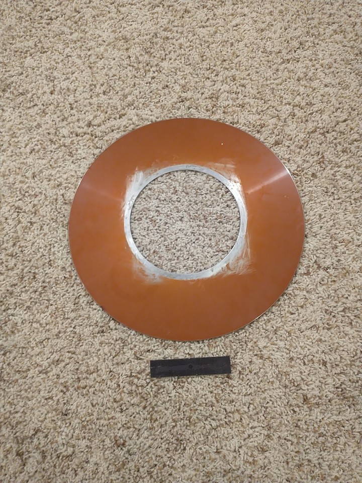 IBM 3350 vintage disk platter And Badge from 1980's mainframe | eBay