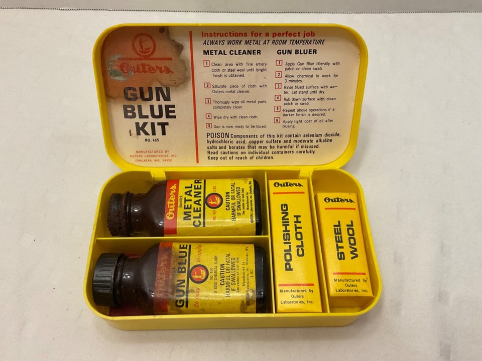 Vintage Outers GUN BLUE KIT NO. 405 Complete | eBay