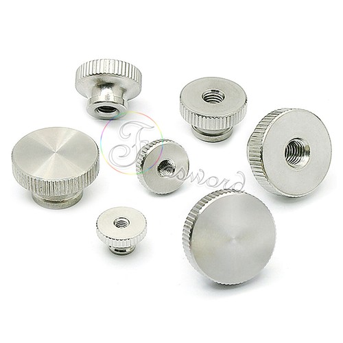 Knurled Thumb Nuts Stainless Steel Hand Grip Knobs M2 -M10 Through ...
