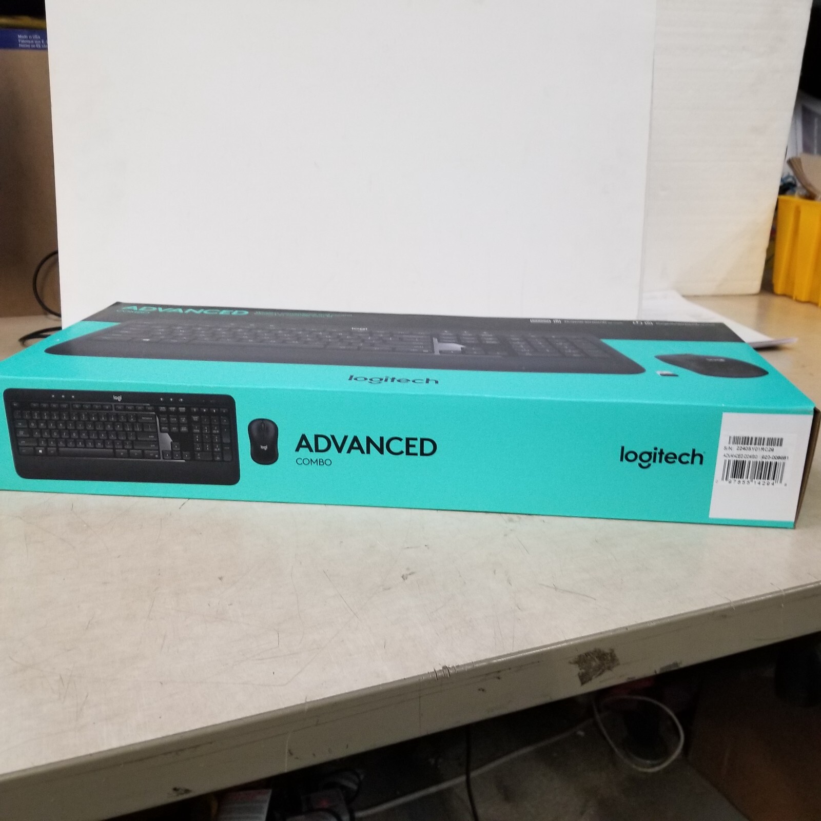 Logitech Advanced Mouse and Keyboard Combo Wireless 920-008981 | eBay