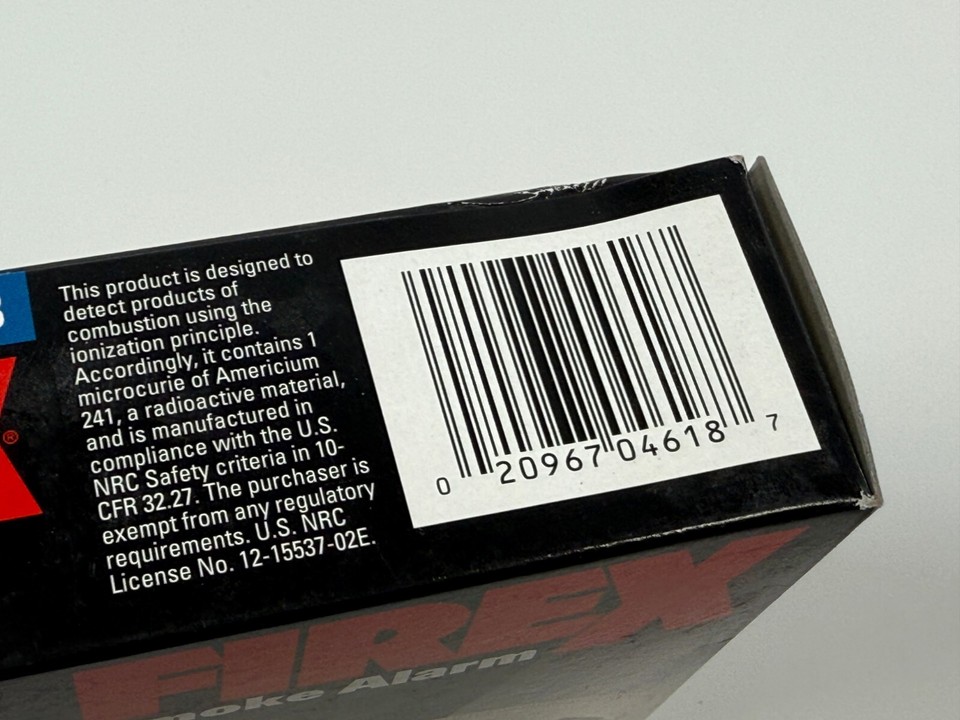 FireX Smoke Alarm 4618 120v AC with Battery Back Up | eBay