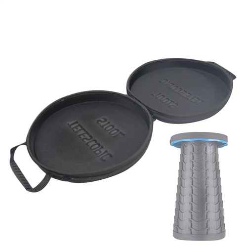 Round Telescopic Stool Storage Bag Wide Opening Waterproof Carry Case ...