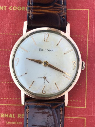 Vintage BULOVA M4 1964 10k rgp Mens Watch | eBay