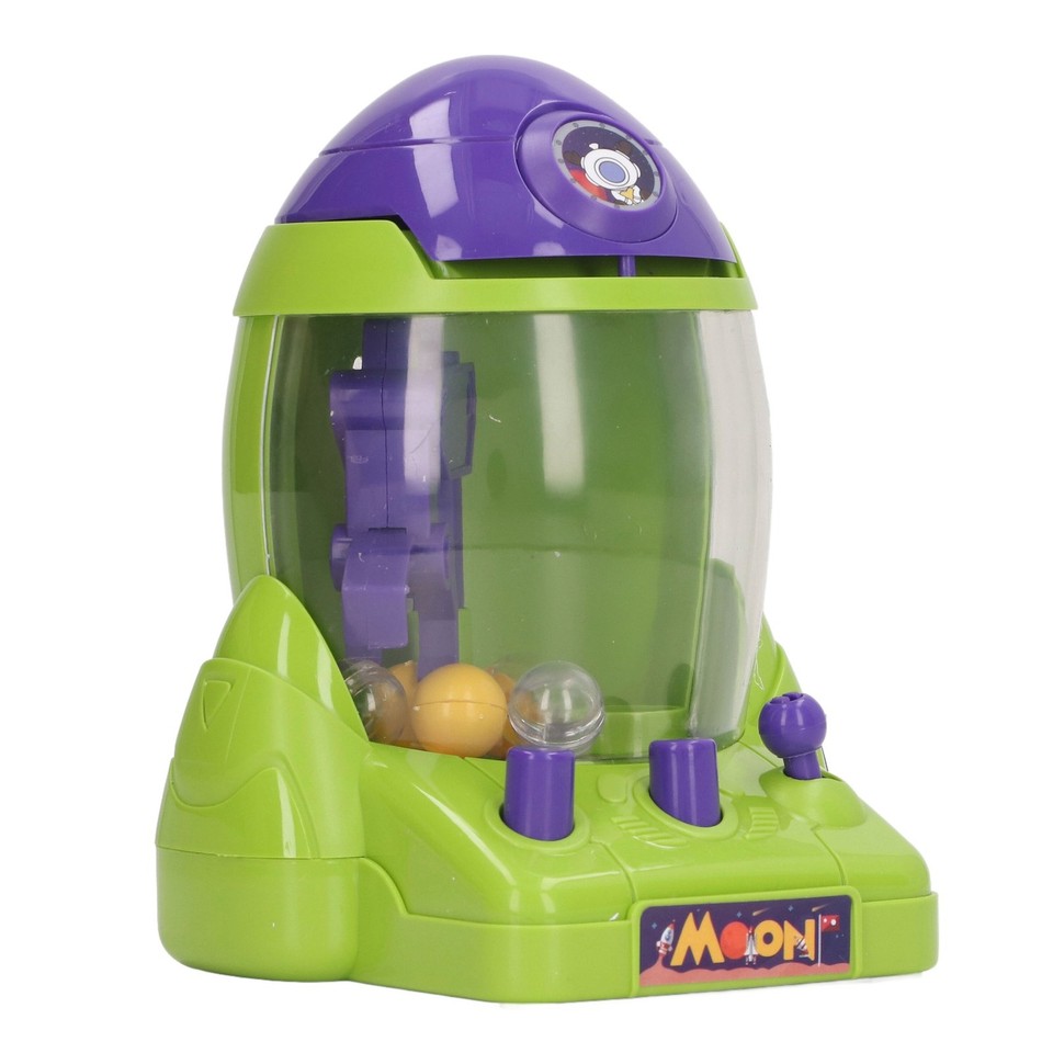 Green Mini Space Claw Machine Colorful Portable Space Claw Machine Fo ...