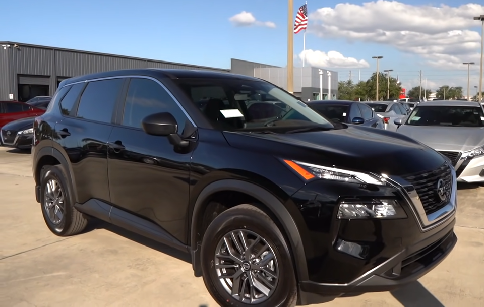 2021-2025 Nissan Rogue Genuine OEM Rear Cargo Area Protector Mat 2PC ...