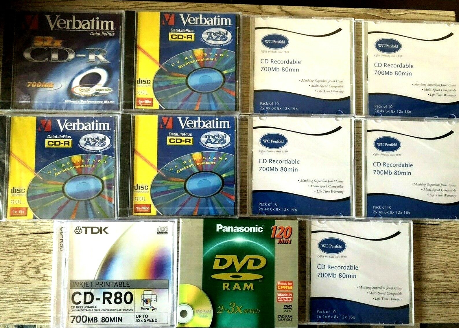 CD & DVD Recordable Discs Mixed Lot Sealed 20 Good Quality DVD & CDS | eBay