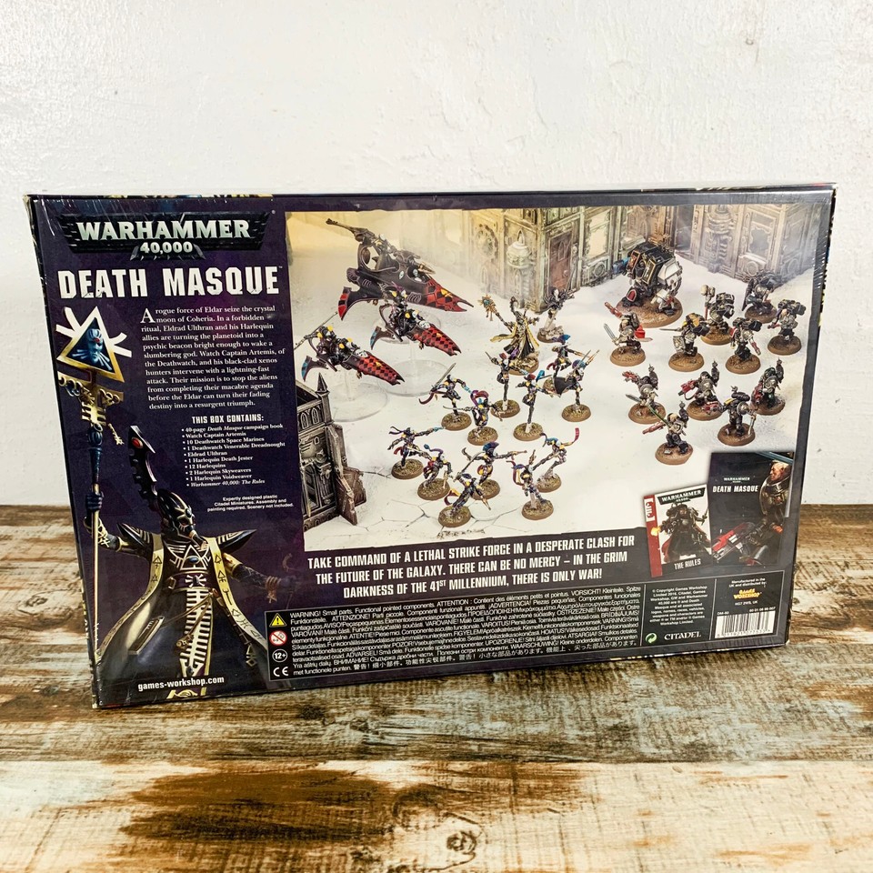 [NEW SEALED] Warhammer 40K: Starter Box - Death Masque Deathwatch Eldar ...