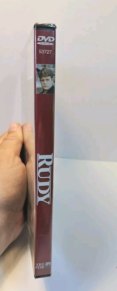 Rudy (DVD, 1993) NEW, SEALED, Sean Astin, Vince Vaughn, Jon Favreau ...
