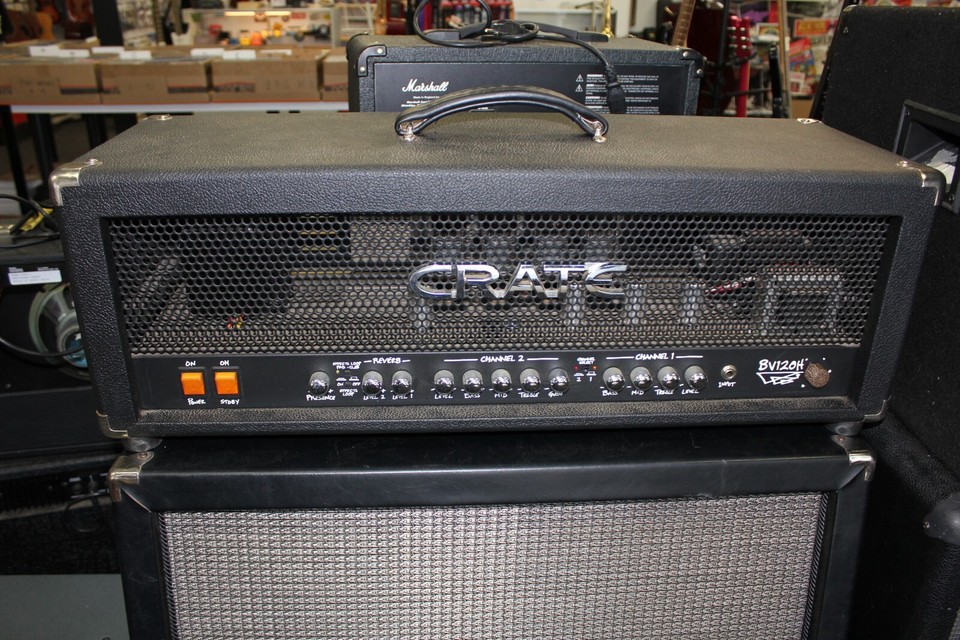 Crate 1990s Blue Voodoo 120H All Tube Head Fully Tested *LOCAL PICKUP ...