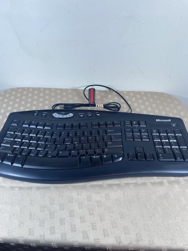Microsoft Comfort Curve Keyboard 2000 v1.0 1047 Ergonomic KU-0459 ...