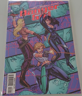 DANGER GIRL #1 J SCOTT CAMPBELL IMAGE COMICS CLIFFHANGER | eBay