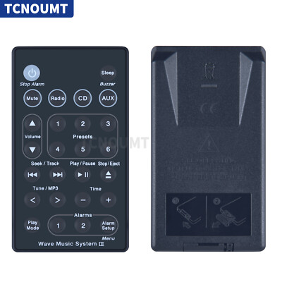 For Bose Wave Music System III Remote Control AWRCC1 & 2 Wave Radio III ...
