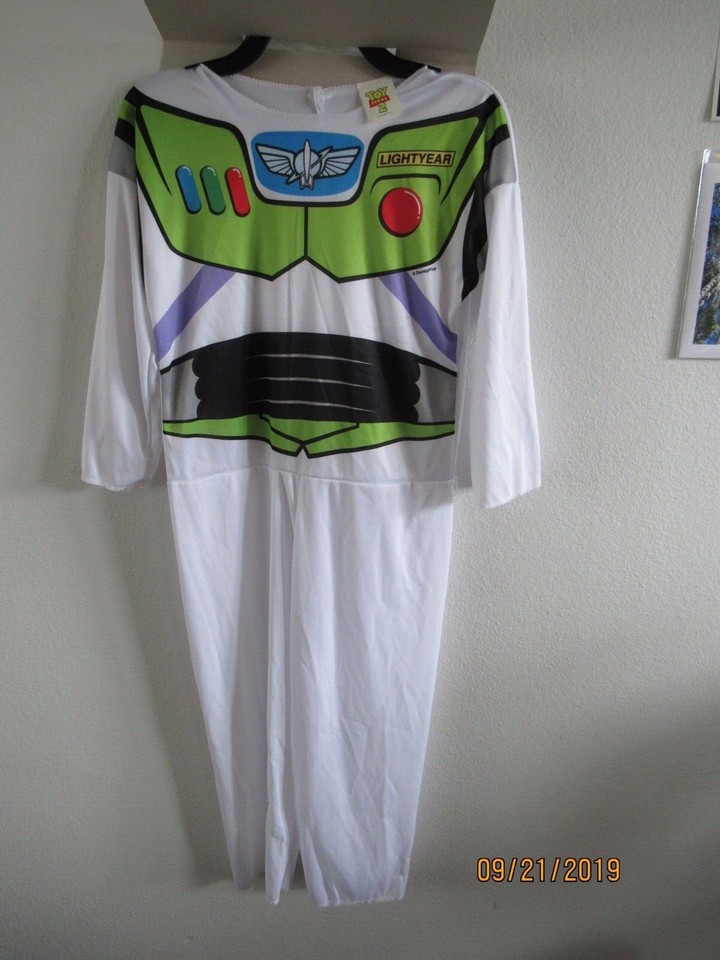 Toy Story Buzz Lightyear Costume Disney Pixar Spaceman Sz S 4-6 | eBay