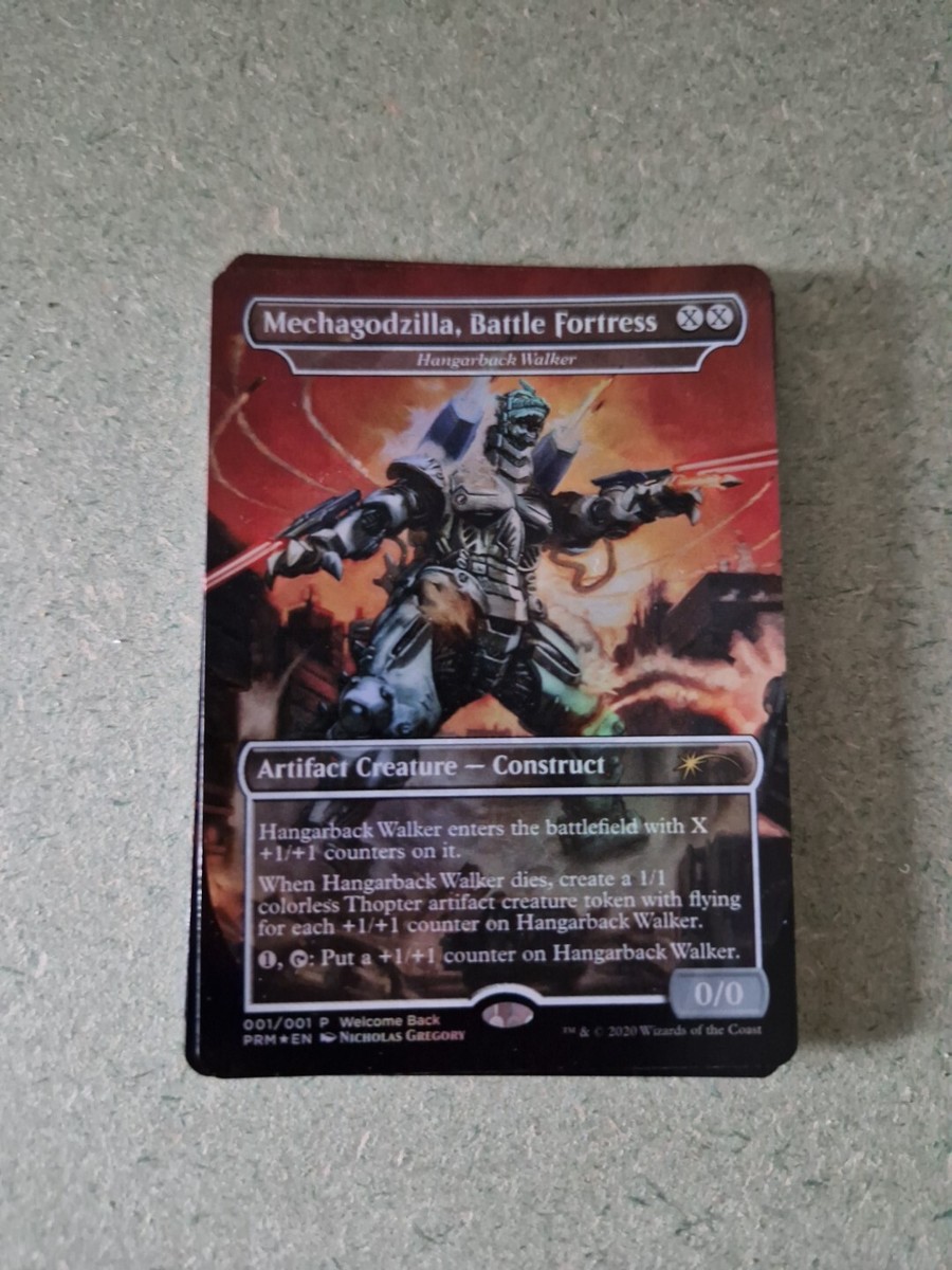 Magic The Gathering Mechagodzilla Promo Magic: The Gathering ...