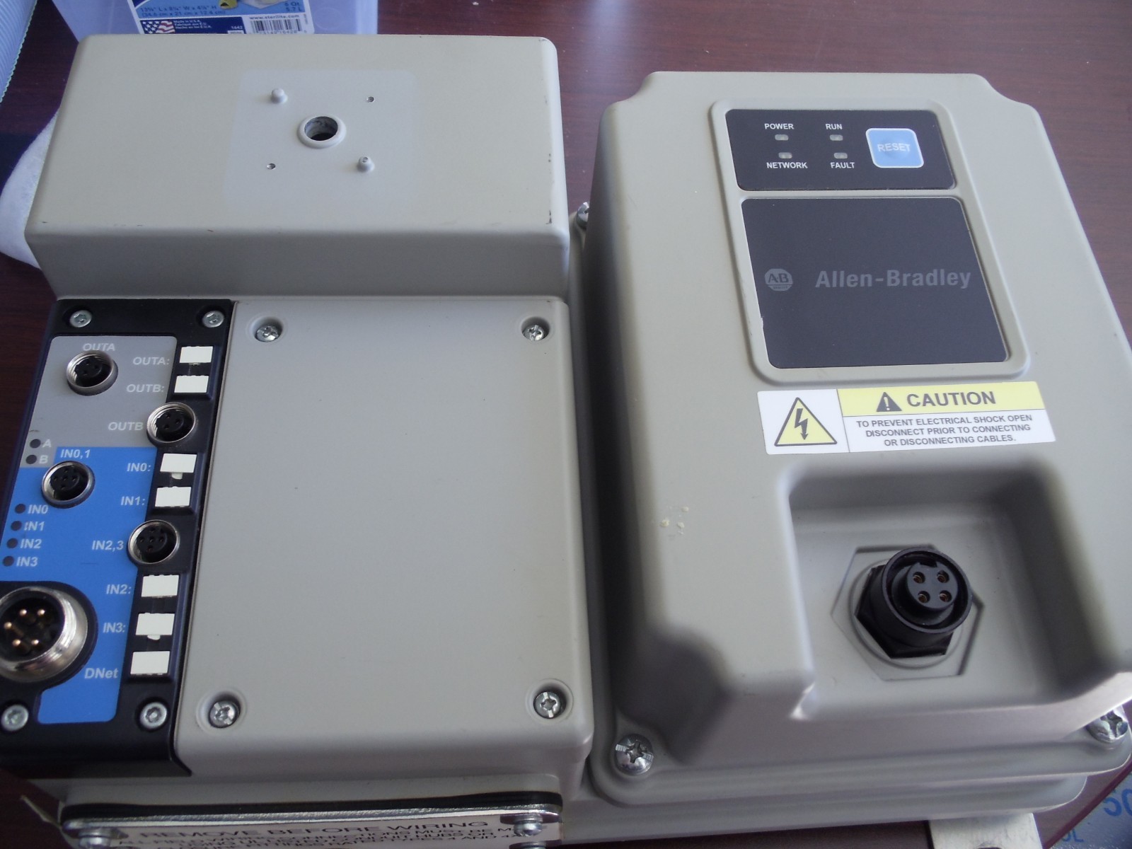 ALLEN BRADLEY ARMOR START CONTROL MODULE 280D-F12Z-10B-CR AND BASE 280D ...