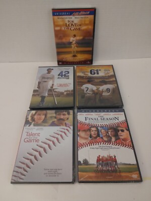 5 Baseball Features On DVD. For Love Of The Game (2000 DVD). 42 The ...
