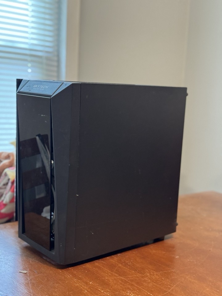 Skytech Gaming PC Case With Fans Only Untested | eBay