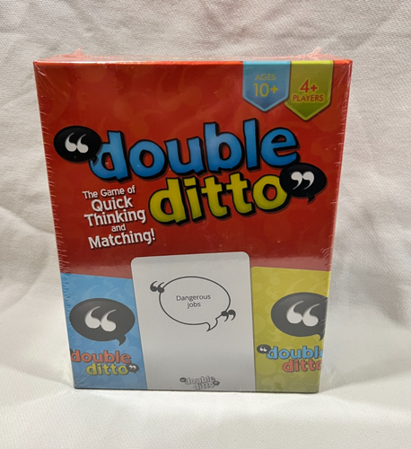 DOUBLE DITTO quick thinking game ages 10+ Party Game | eBay