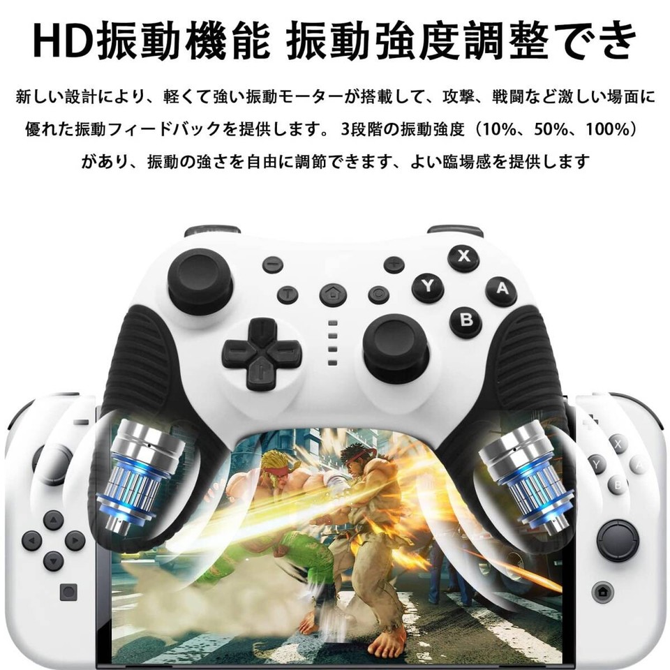Wireless Controller Gamepad for PC/iOS/Android No Dead Zone Hall Stick ...