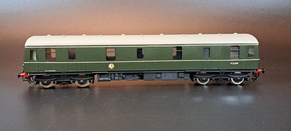 Silver Fox - OO Gauge - Code 3 - BR Class 129 Single Car DMU - Parcel ...