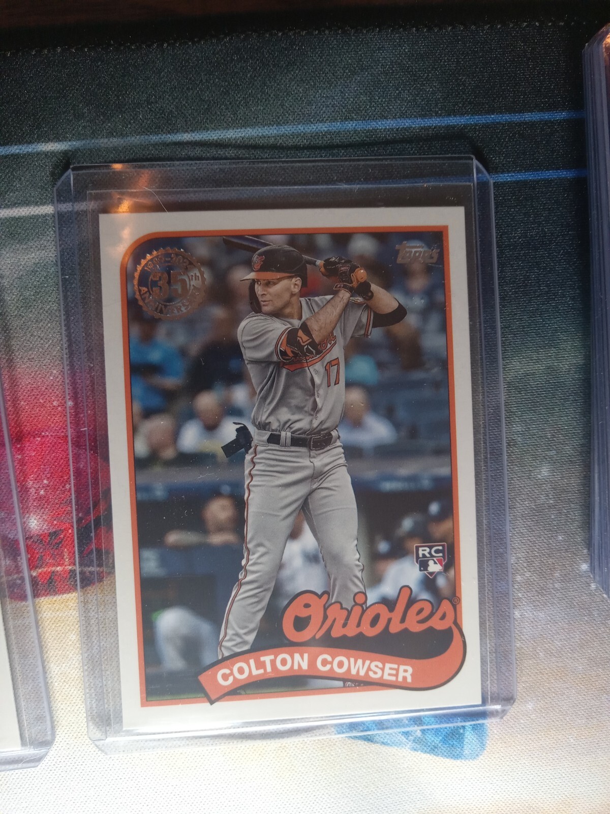 2024 Topps Series 1 Colton Cowser 35th Anniversary Rookie RC #89B-12 ...