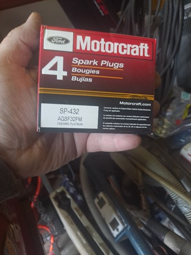 SET OF 4 SP-432 Ford Motorcraft Spark Plugs AGSF32FM | eBay
