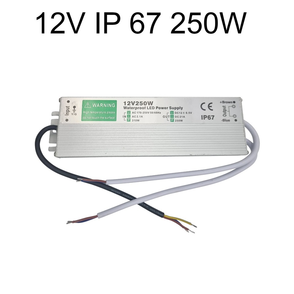 12V PSU LED Driver Switching Regulated Power Supply Transformer 10W ...