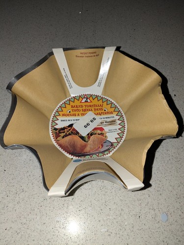 NEW-Chicago Metallic 2-Pack Baked Tortilla/Taco Shell Pans Non-Stick ...