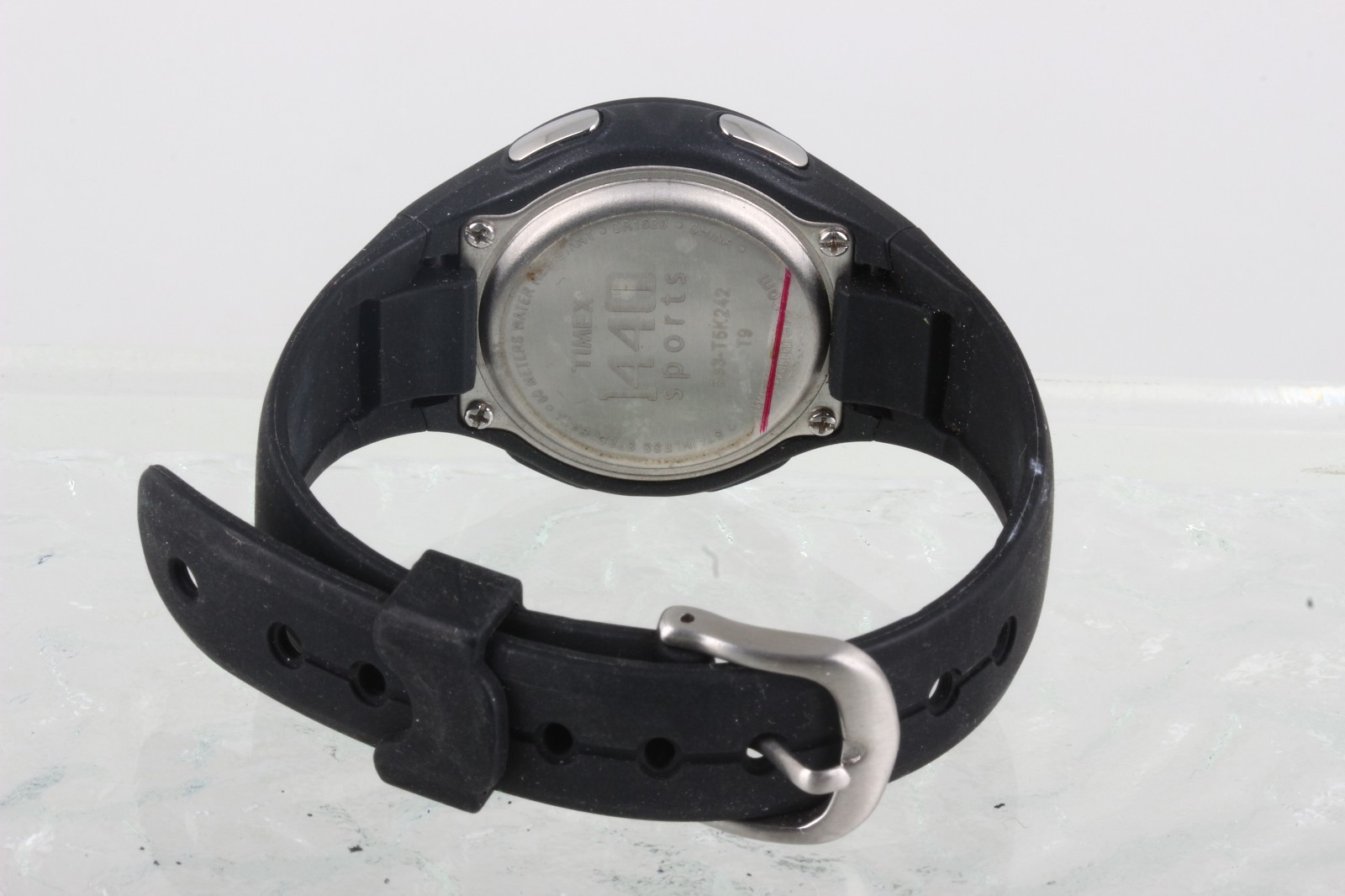 TIMEX 1440 SPORTS WR50M 533-T5K242 CR1620 WRIST WATCH 6827B | eBay