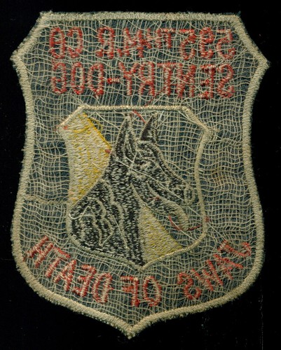 Original US Army 595th MP Co Military Police K-9 Sentry Dog Vietnam ...