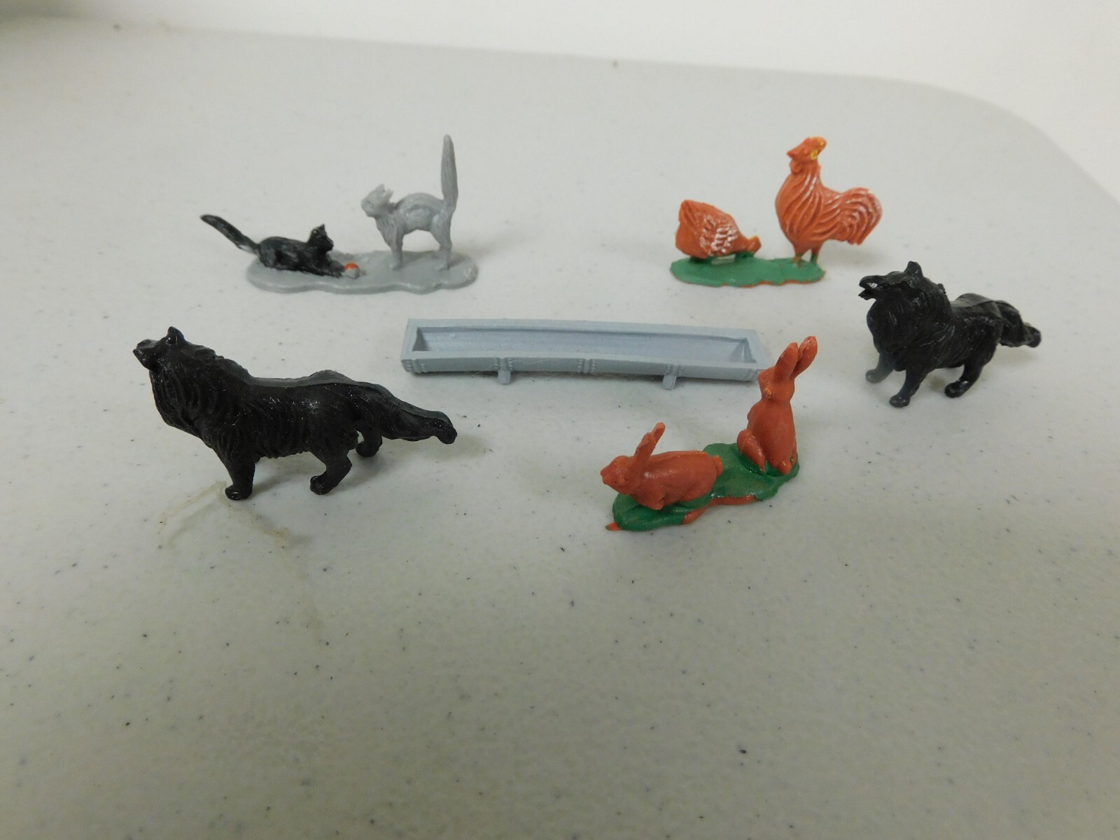 Timpo 1/32 54mm Farm Animals diorama accesories x6 Lot 2 | eBay
