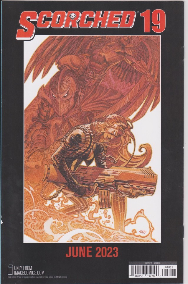 Scorched Issue #18 Comic Book. Cover B. Image 2023 | eBay