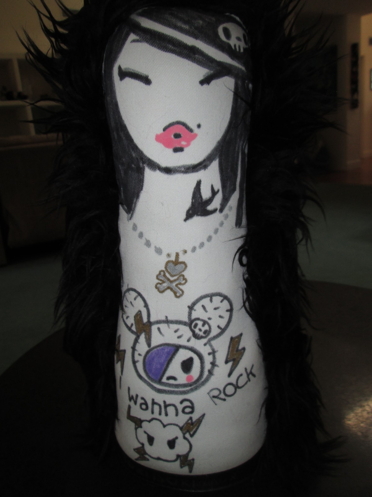 Tokidoki Simone Legno drawing signed circus punk lowbrow painting | eBay