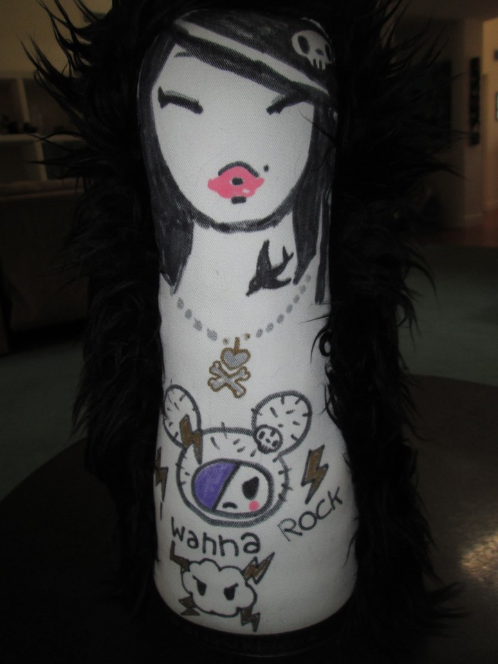 Tokidoki Simone Legno drawing signed circus punk lowbrow painting | eBay