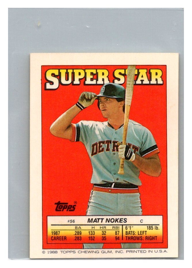 1988 Topps Stickers 1987 World Series #21e | eBay