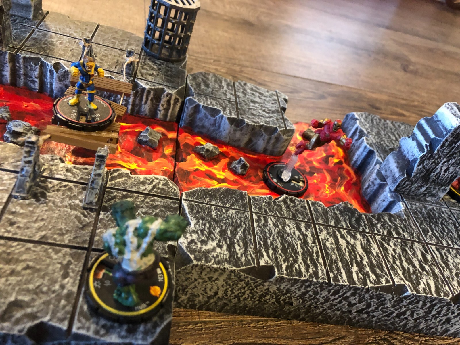 Lava Cave Terrain Set Heroclix Pathfinder, D&D, Wargaming, 40k ...