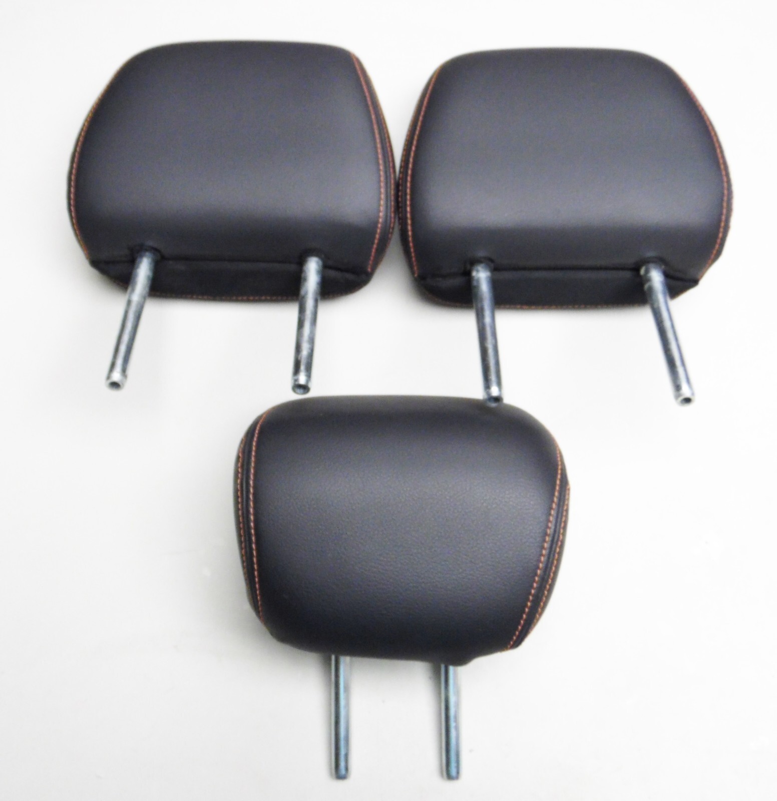 18 19 20 21 Nissan Kicks Headrest 2nd Row Rear Black Leather Orange ...