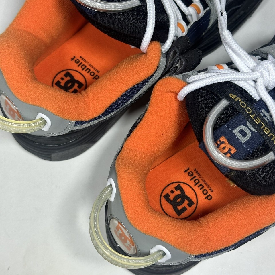 DC Shoes x Doublet Hybrid Black Navy Blue Orange Gry ADYS100625-DN1 ...