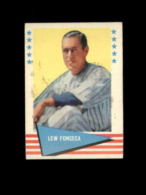 1961 Fleer Baseball #027 Lew Fonseca STARX 4 VG/EX (LS809018) | eBay