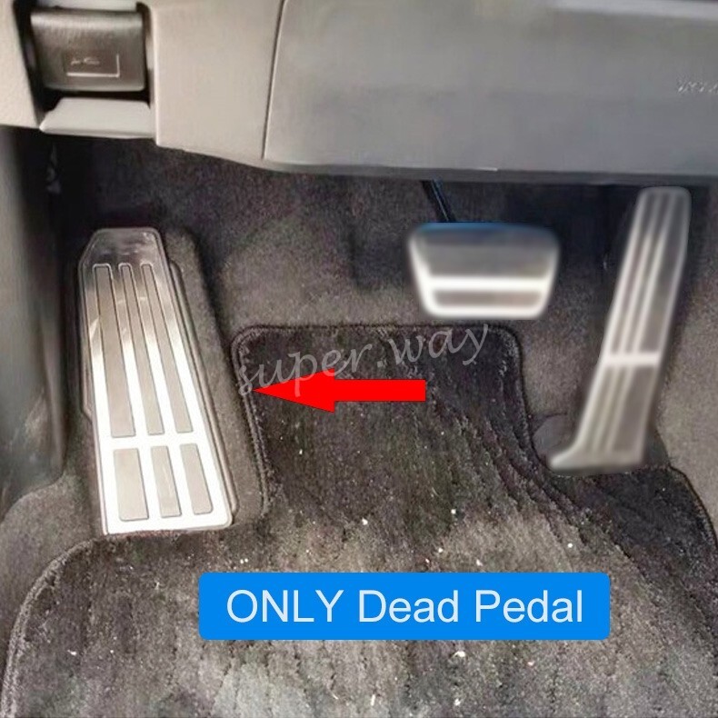 2018-2024 Toyota Camry Avalon Lexus ES Steel Car Foot Rest Dead Pedal ...