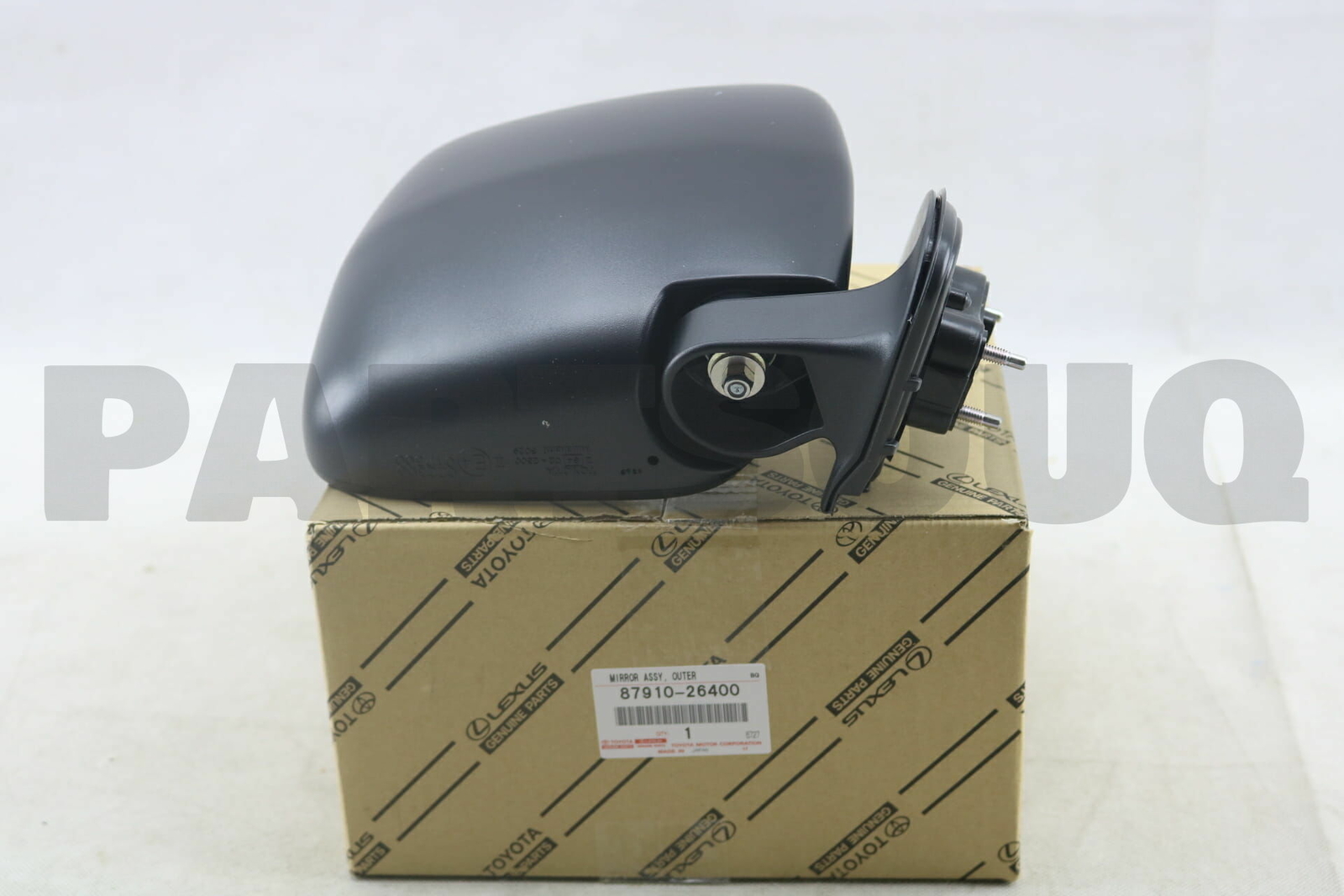 8791026400 Genuine Toyota MIRROR ASSY, OUTER REAR VIEW, RH 87910-26400 ...