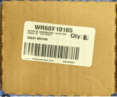NEW Genuine OEM GE REFRIGERATOR EVAPORATOR FAN MOTOR WR60X10185 | eBay