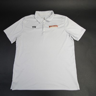 Willamette Bearcats TYR Polo Men's Gray Used | eBay