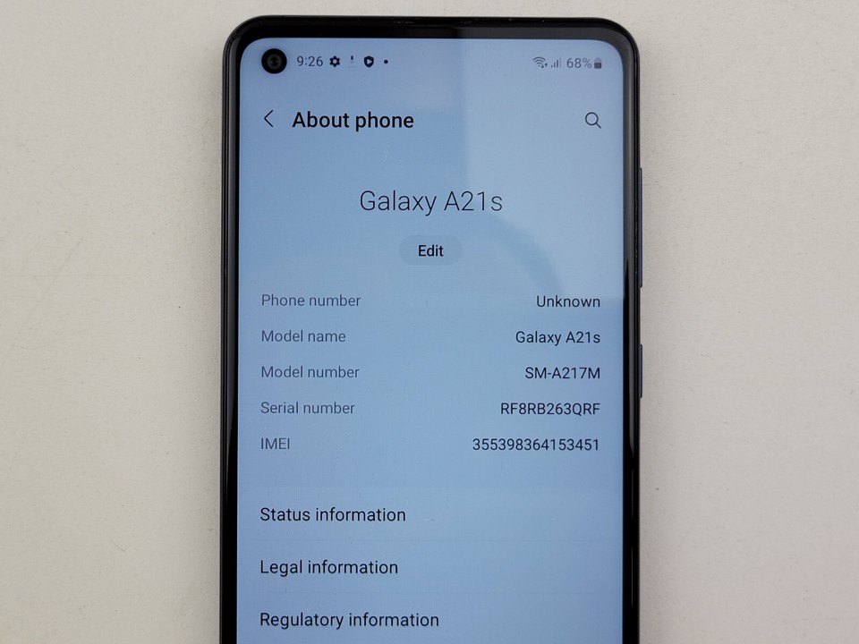 Samsung Galaxy A21s (SM-A217M) 128GB (AT&T International) Smartphone ...