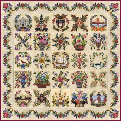 American Album by P3 Designs ~ Baltimore Applique Quilt Pattern Choose ...