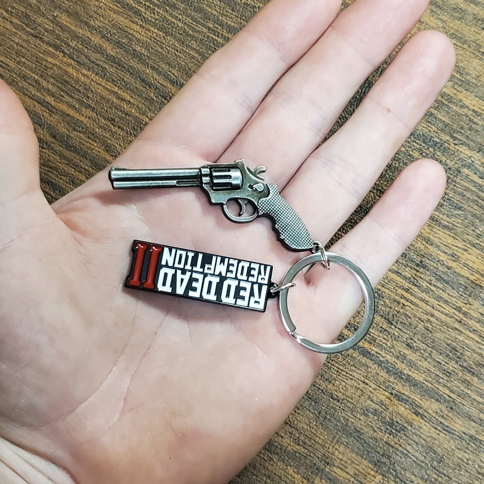 Rockstar Game Red Dead Redemption II Metal Keychain, USA SHIPPING | eBay